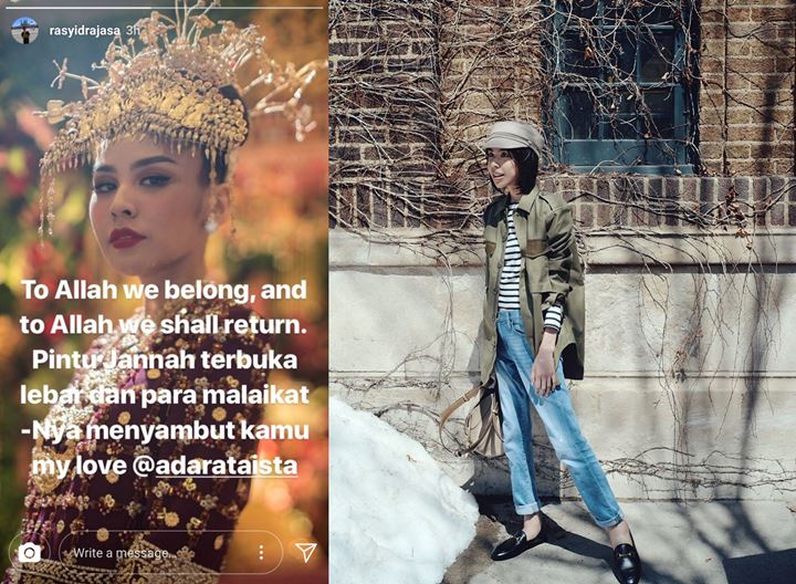 Veloxe Vexia Berduka dan Ikut Melayat, Rasyid Rajasa Makamkan Istri di ...