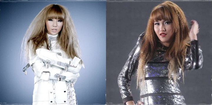2. Ayu Ting Ting vs CL eks 2NE1