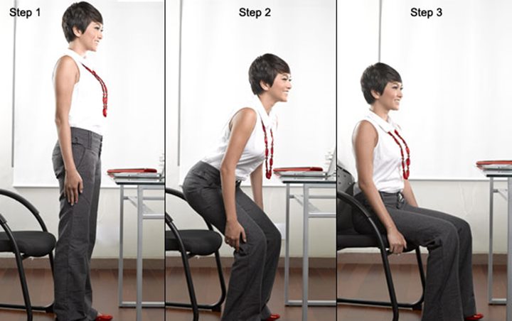 Duduk-Berdiri (Chair Sit to Stand)