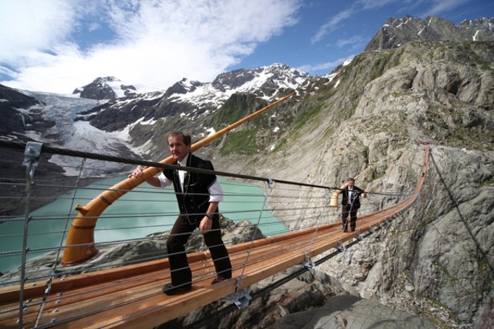 The Trift Bridge, Swiss