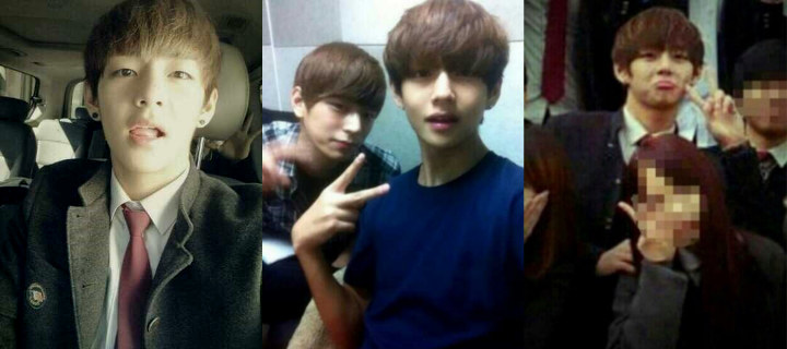 ARMY Heboh, Foto Jadul V BTS Saat SMA Lebih Tampan