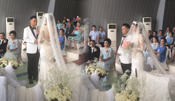 Cantik Kenakan Gaun Ivan Gunawan, Kezia Warouw Resmi Menikah dengan Polisi