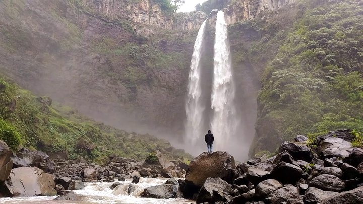Coban Sriti, Air Terjun Kembar