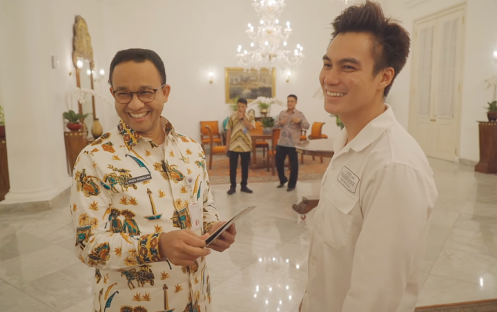 Spesial, Baim Wong Antar Sendiri Undangan Nikah Untuk Gubernur Anies ...