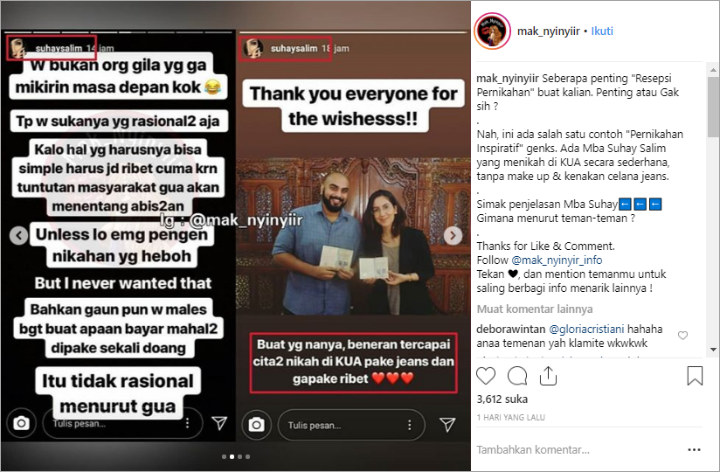 Nikah Cuma Di Kua Dan Pakai Baju Biasa Alasan Youtuber Suhay Salim