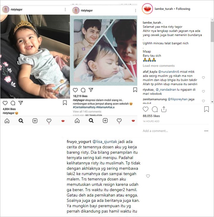 Stuart Collin Santai Eks Istri Nikah, Netter Sebar 'Aib' Risty Tagor ...