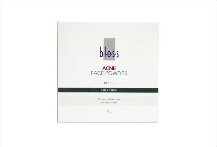 Bless Acne Face Powder, Harga Rp 60 Ribu