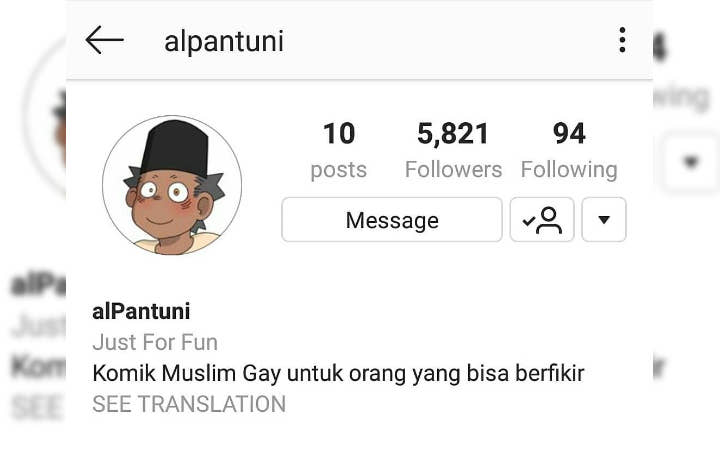 Kementerian Kominfo Tutup Akun Instagram Alpantuni Penyebar Konten LGBT ...