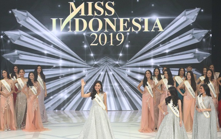 Miss Indonesia 2019: Selamat Princess Megonondo dari Jambi Menang ...