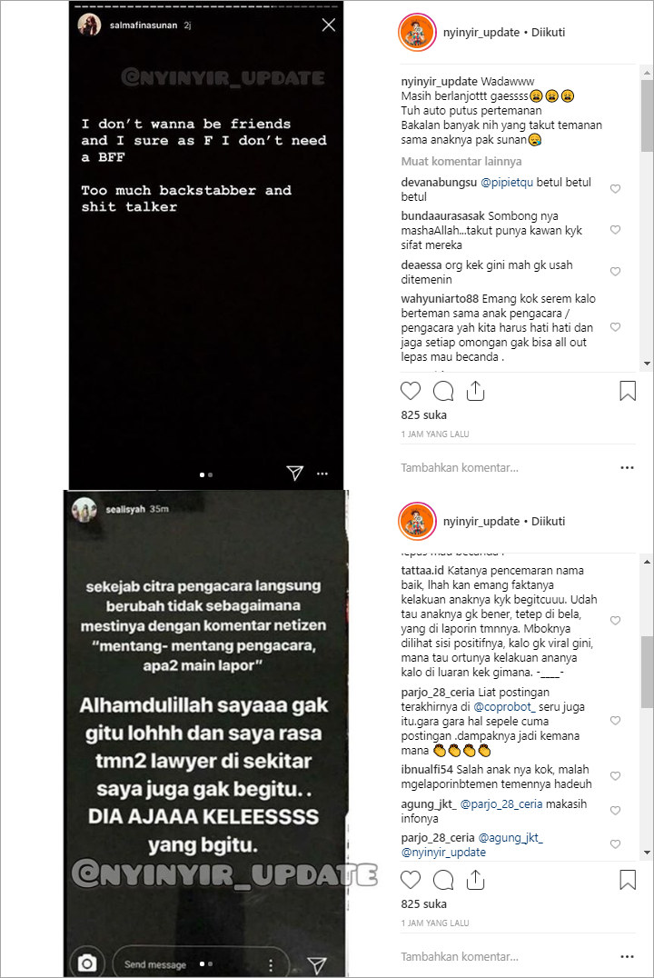 Salmafina Tak Butuh Teman Usai Video Dugem Viral, Sunan Kalijaga Disindir Pengacara Ini