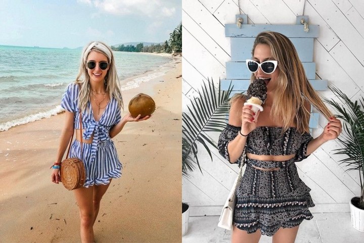 12 Inpirasi Outfit yang Cocok untuk ke Pantai, Penampilan Bakal Makin Kece!