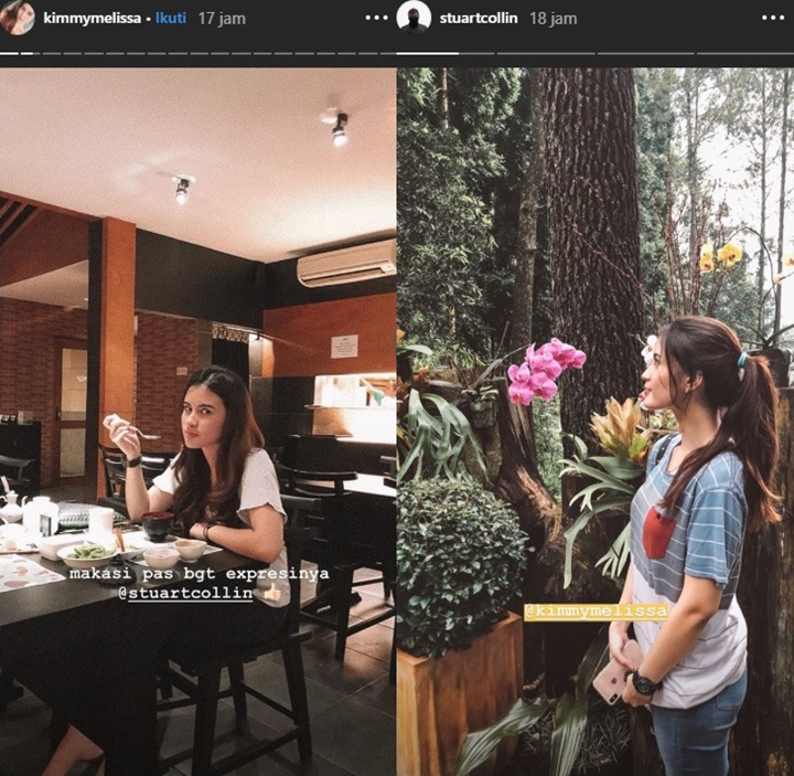 Stuart Collin Kembali Terciduk Bareng Kimmy Melissa, Tak Segan Pamer ...