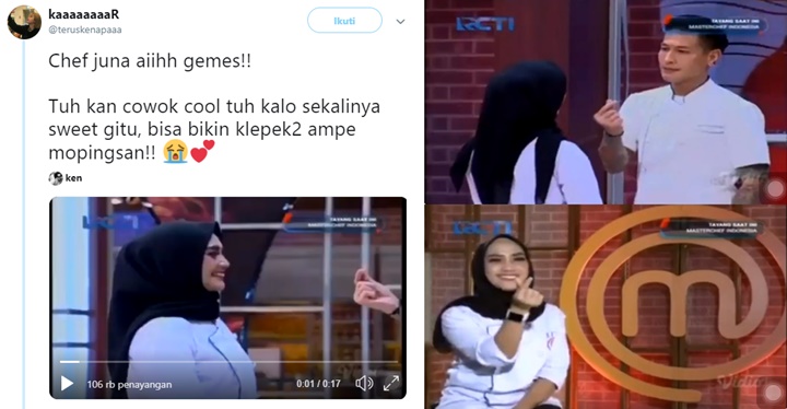 Aksi Chef Juna Kasih Simbol Cinta ke Peserta 'MasterChef Indonesia ...