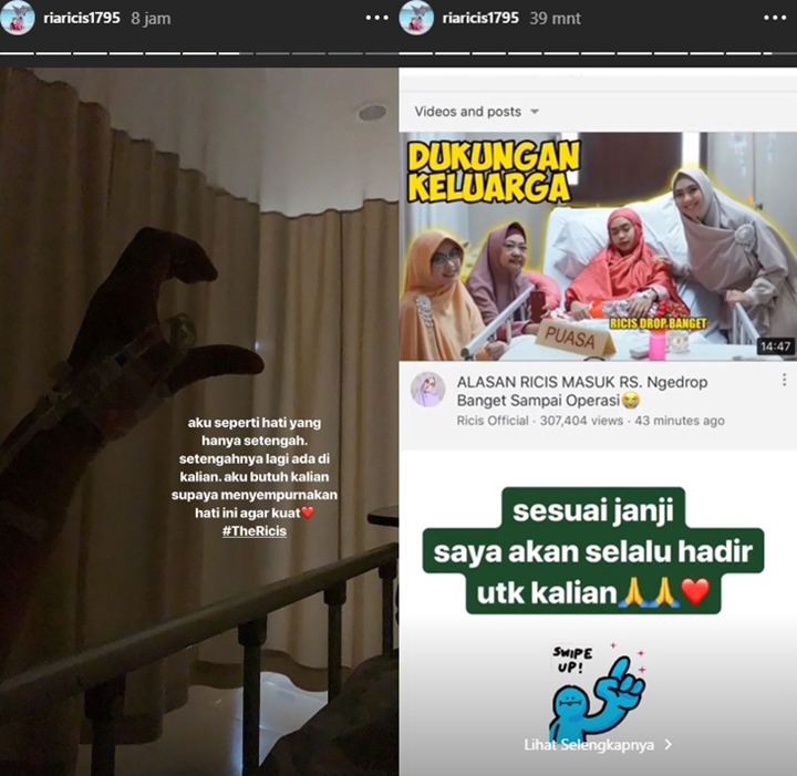 Ria Ricis Ungkap Akan Baik-Baik Saja Sebelum Jalani Operasi, Sudah ...