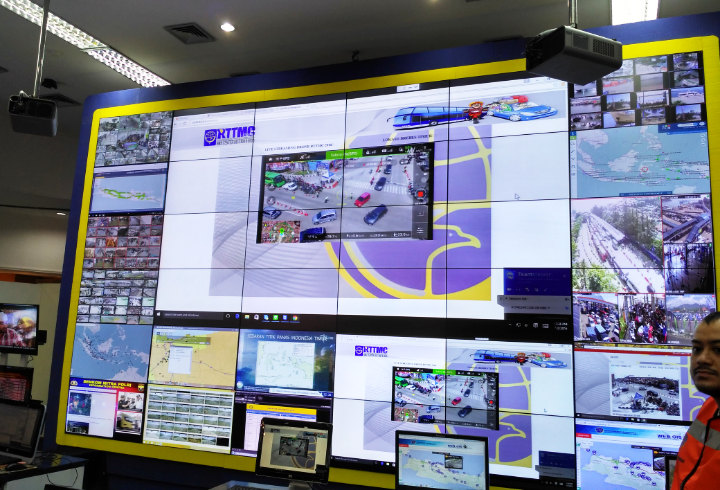 Pantau Lalu Lintas Jalur Mudik Dengan RTTMC