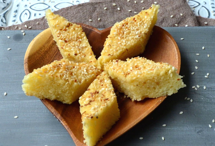 Sa Nwin Ma Kin Puding Gandum di Myanmar