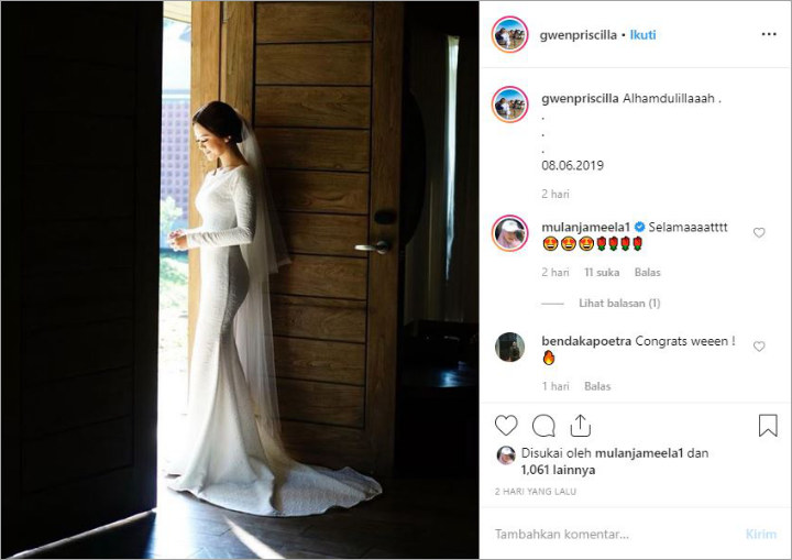Gwen Priscilla Bersyukur Usai Nikahi Mantan Suami Diana Pungky, Mulan ...