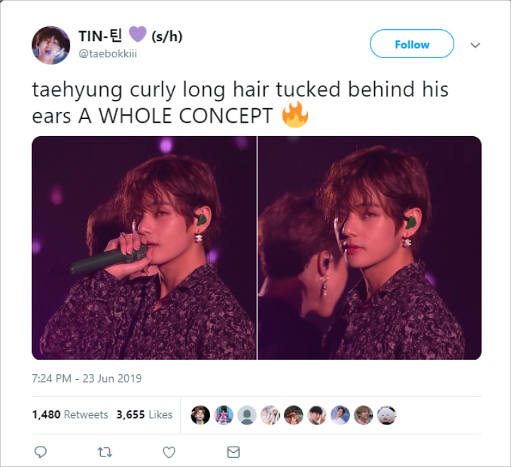 Rambut V BTS Mendadak Bergaya Poni Lempar, Gantengnya Bikin Jantungan