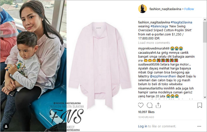 Nagita Slavina Pakai Kemeja Mahal Saat Naik MRT, Perut Syahrini Mulai ...