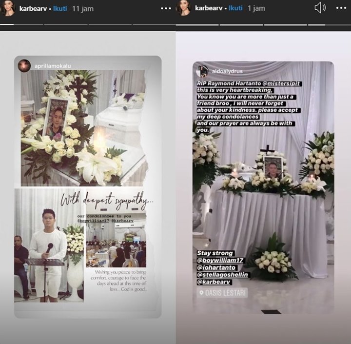 Kekasih Boy William Bagikan Momen Haru Upacara Malam Kembang Raymond ...