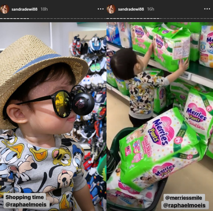 Raphael 'Tuan Muda' Bantu Sandra Dewi Borong Popok Mahal, Suara Medok ...