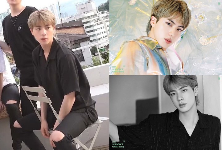Rambut Mullet Jin BTS di Season Greetings 2020 Bikin Syok Berat, Tetap ...