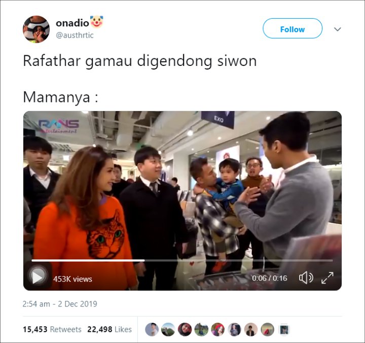 Rafathar Enggan Digendong Siwon, Reaksi Nagita Slavina Sukses Wakili Isi Hati Fans