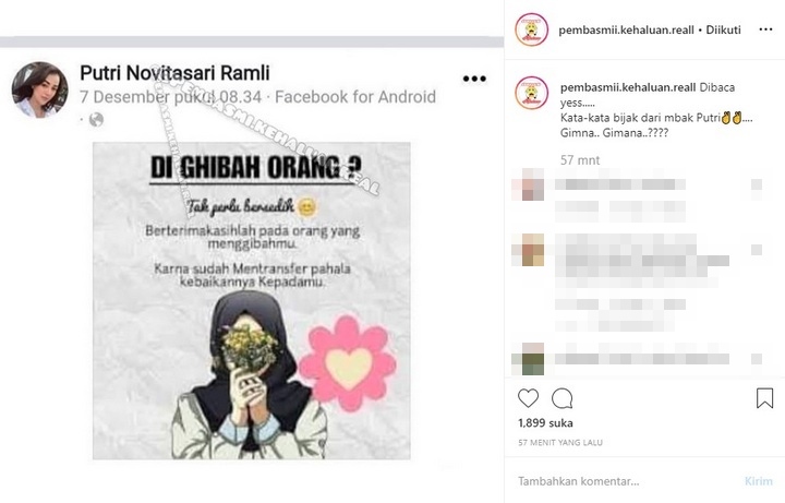 Dituduh Jadi Selir Garuda, Puteri Novitasari 'Muncul' Beri Pesan Bijak ...