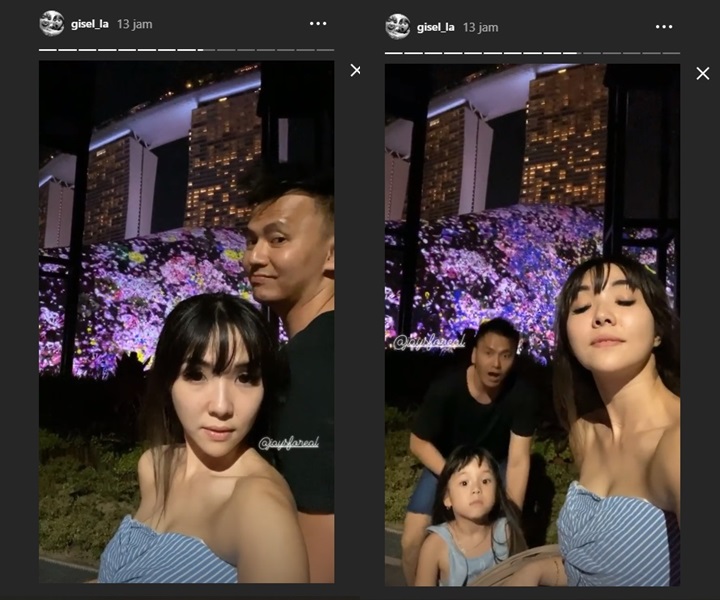 Gisella Anastasia Pamer Momen Natalan Bareng Gempi dan Wijin, Reaksi Gading Bikin Haru Hingga Mewek