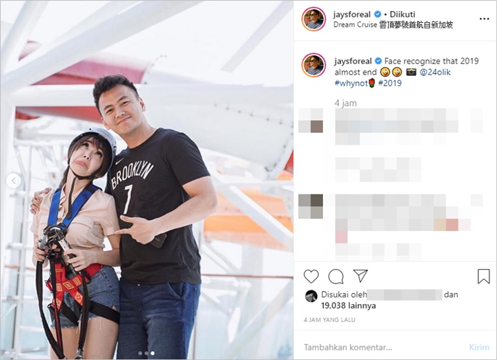 Foto Bareng Wijin Saat Liburan di Singapura, Pose Genit Gisella Anastasia Jadi Perbincangan