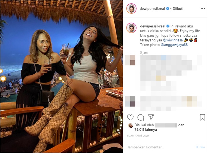 Umbar Paha Pakai Hotpants, Dewi Persik Disentil Dulu Sempat Ungkap Tak ...