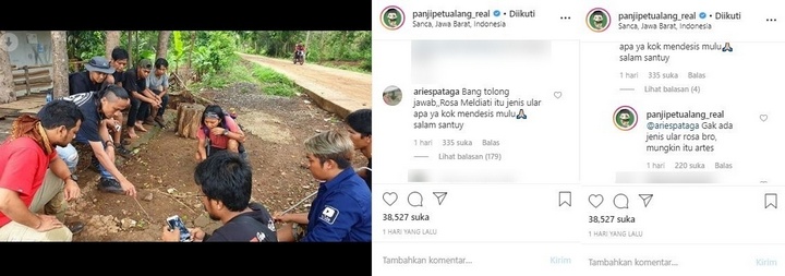 Jawaban Kocak Panji Petualang Saat Ditanya Soal 'Ular' Rosa Meldianti