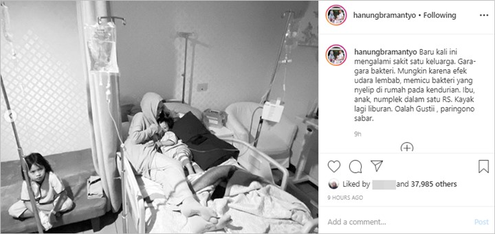 Zaskia Adya Mecca dan Keempat Anaknya Masuk RS, Hanung Bramantyo: Oalah ...