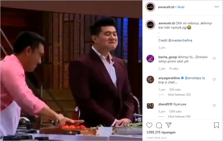 Akhirnya Terungkap, Ternyata Ini Momen Chef Arnold Nyinyir Yang Kini ...