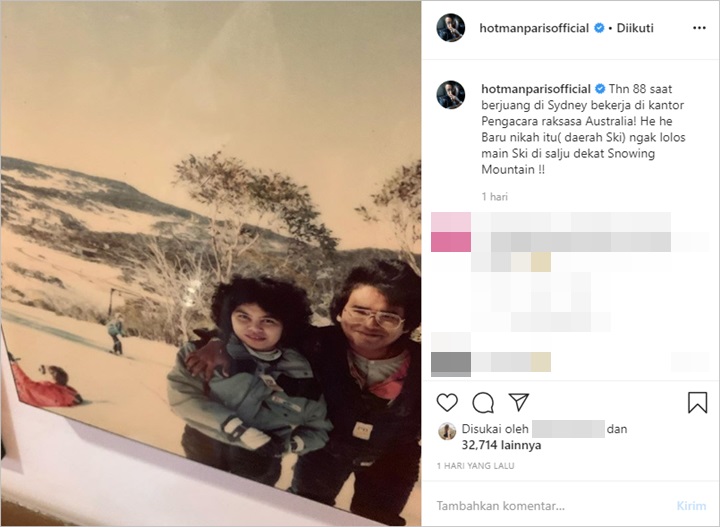 Hotman Paris Pamer Momen Pernikahan 32 Tahun Lalu, Sosok Istri Awet Cantik Dipuji Habis-Habisan