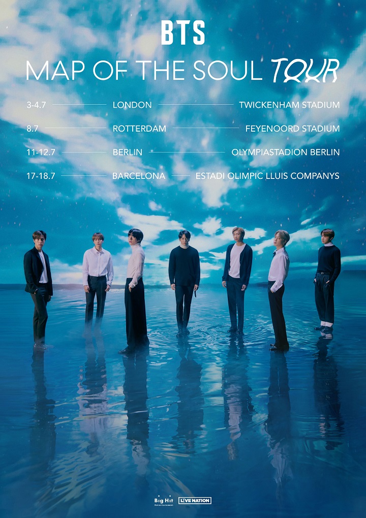 BTS Tambahkan Negara Lain Ke Jadwal Tur Konser Dunia 'Map Of The Soul Tour'