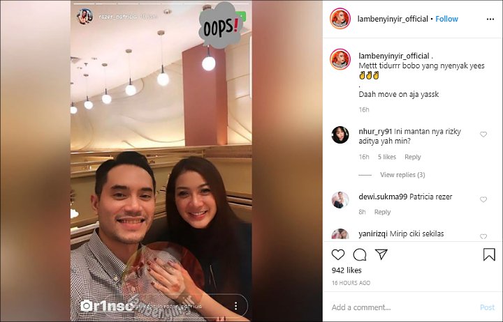Patricia Razer Pacari Sahabat Luna Maya, Dinilai Lebih Ganteng dari Rezky Aditya