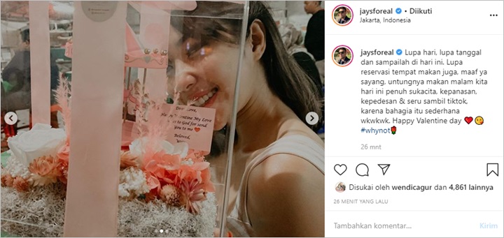 Lupa Reservasi Restoran, Gisel dan Wijin Tetap Romantis Rayakan ...