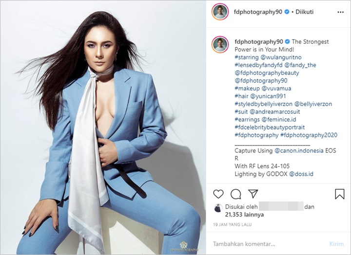 Wulan Guritno Tampil Seksi Tanpa Bra Dalam Pemotretan Tuai Reaksi ...