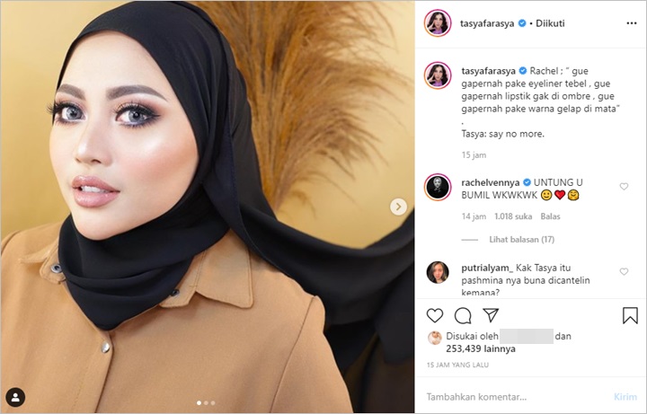 Rachel Vennya Pamer Riasan Tebal, Rela Jadi 'Korban' Gara-Gara Tasya Farasya Hamil?