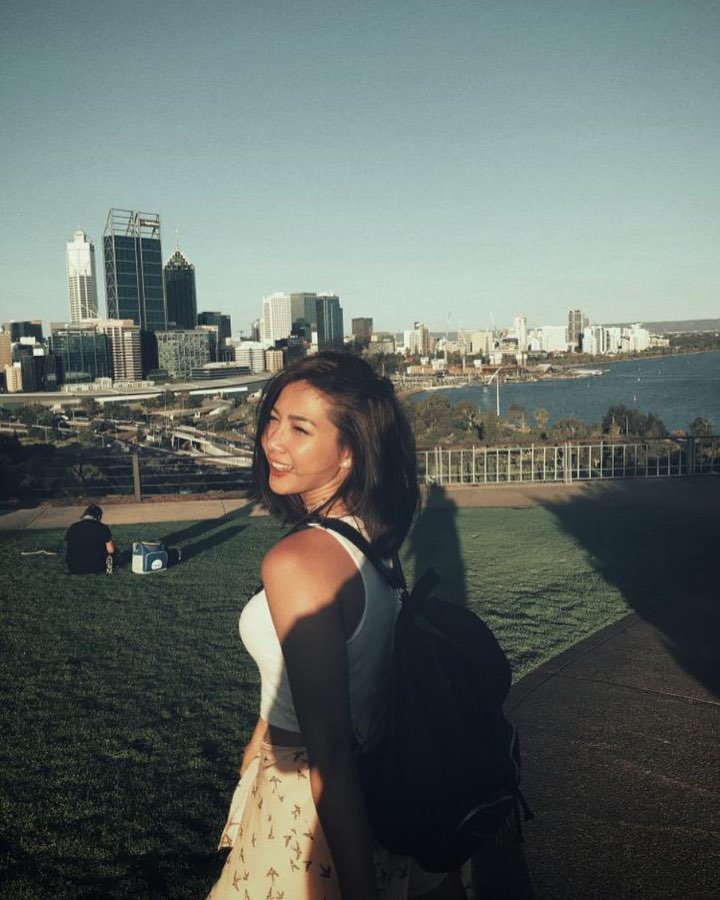 Positif Corona, Ini 10 Potret Aktivitas Bugar Andrea Dian yang Hobi ...