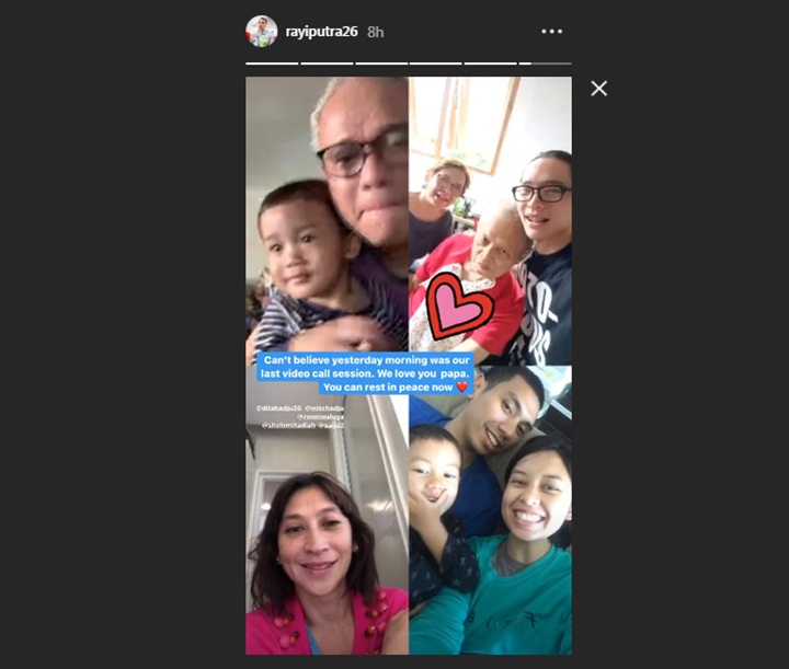 Shelomita dan Reuben Elishama Berduka Sang Papa Tercinta Meninggal Dunia