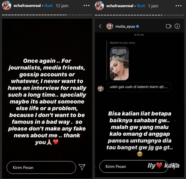 Tak Terima Dituding 'Semprot' Aura Kasih Soal Glenn Fredly, Sahabat Mutia Ayu Klarifikasi