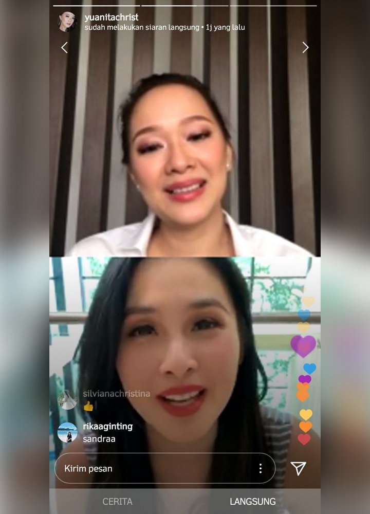 Sandra Dewi Buka Kemungkinan Perjodohan, Yuanita Christiani Malah Khawatir Punya Besan Galak