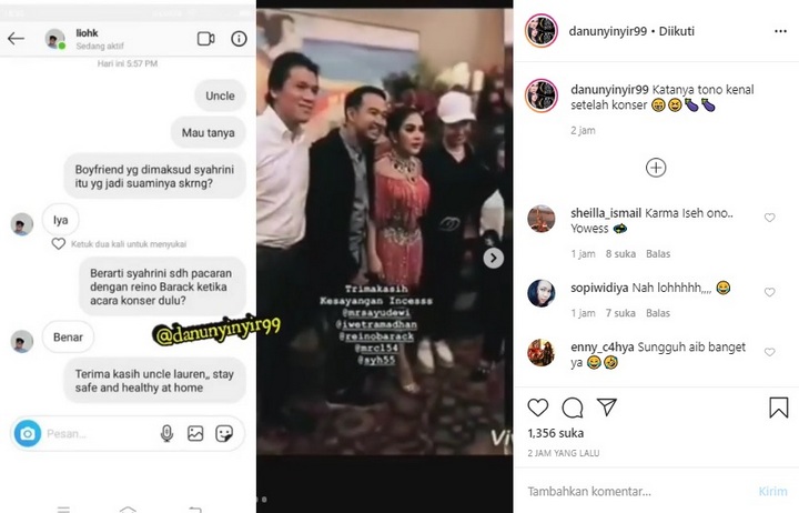 Usai Isu Video Syur, Syahrini Dibongkar Papa Angkat 'Tikung' Reino dari Luna Maya