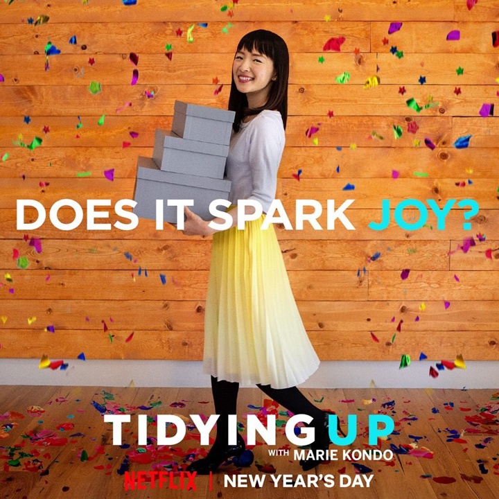 Tidying up with Marie Kondo