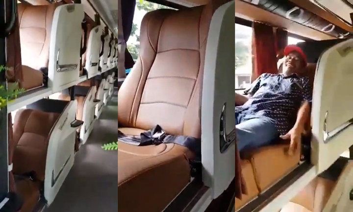 Viral Bus Patas Jakarta-Surabaya 'Rombak' Interior Sesuaikan New Normal ...