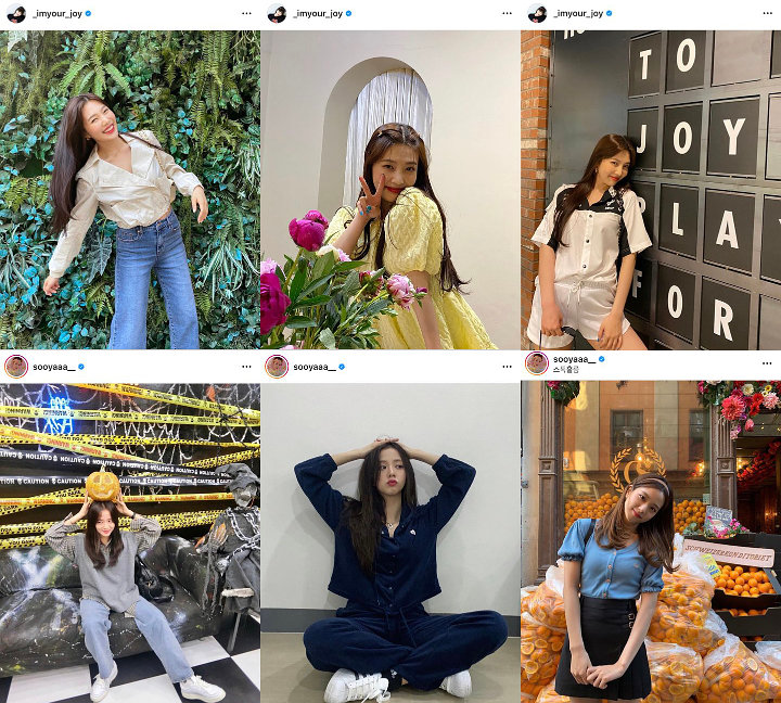Postingan Instagram Jisoo BLACKPINK dan Joy Red Velvet Dibilang Punya Kesamaan