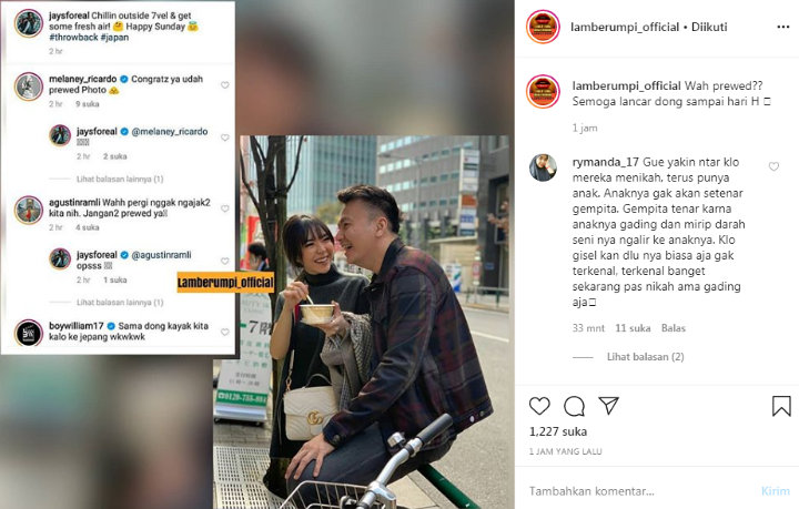 Gara-Gara Pajang Foto di Jepang, Wijin dan Gisella Anastasia Disebut ...