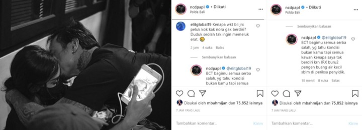 Nora Alexandra Ngegas Dituding Ogah Meluk, Jerinx SID Ternyata Harus Lakukan ini